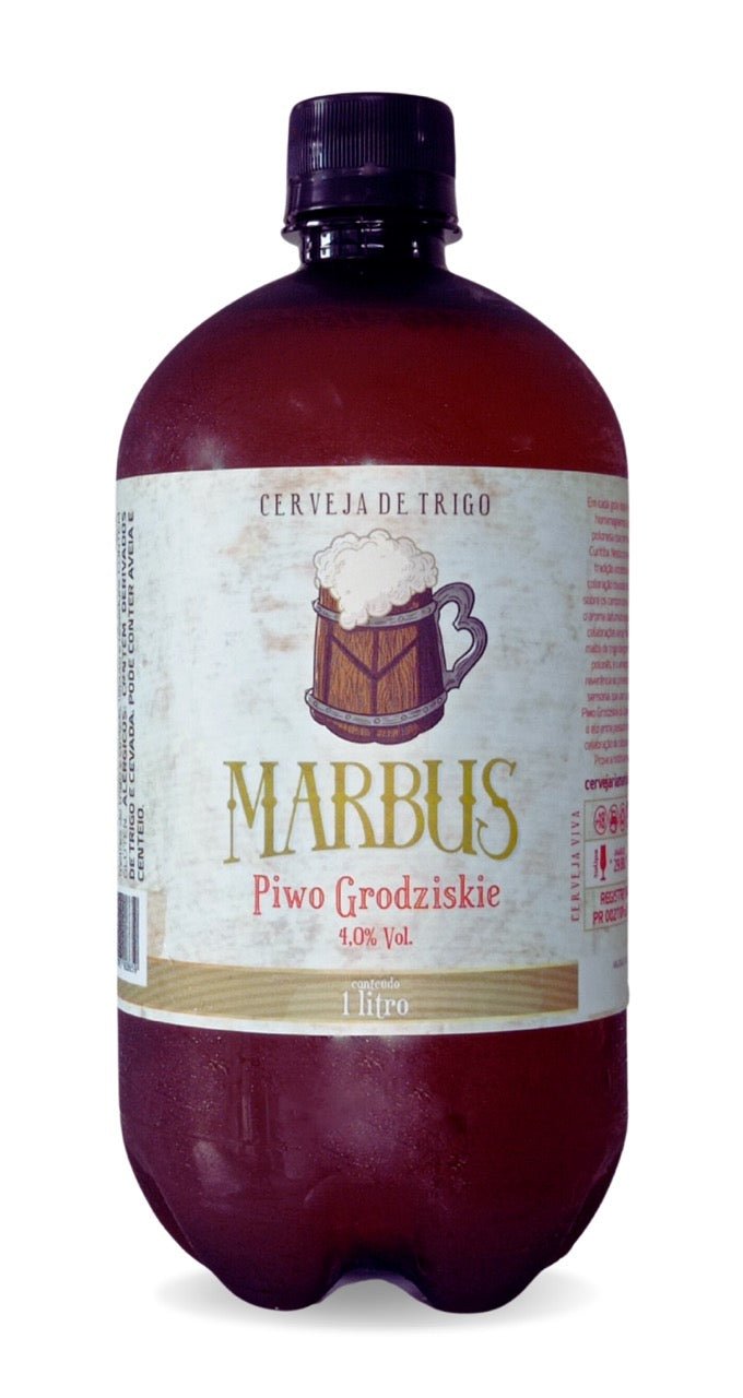 Growler Piwo Grodziskie 1L– Cervejaria Marbus